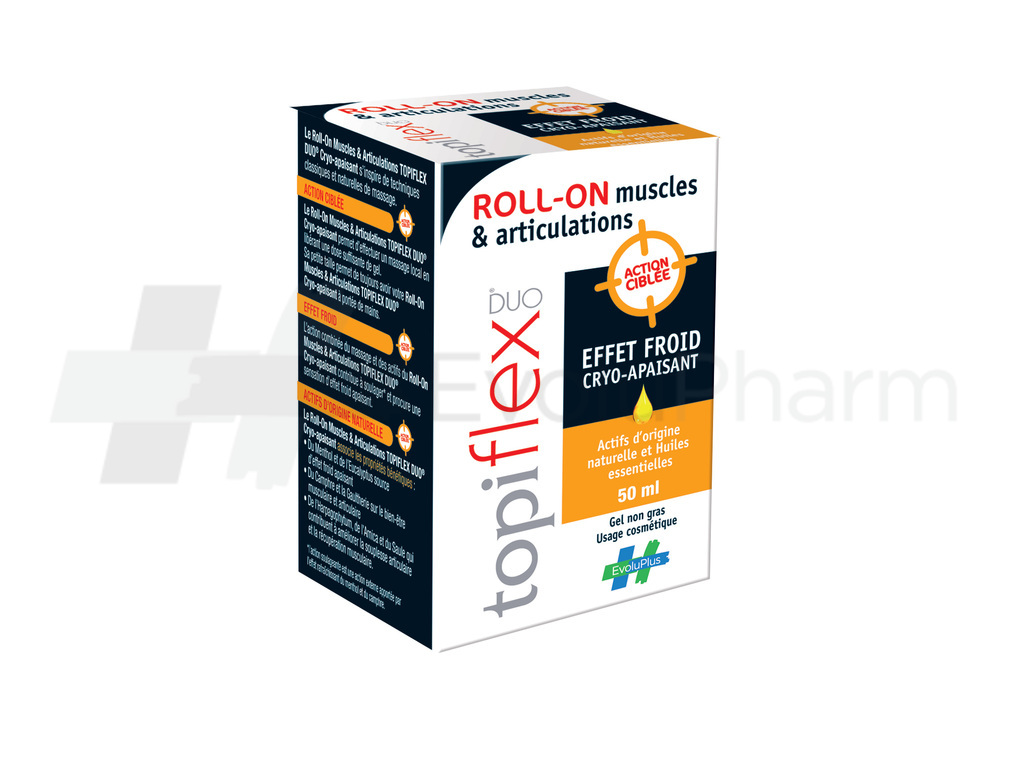 Topiflex Duo® Roll on muscles & articulations - Soins - Nos produits ...